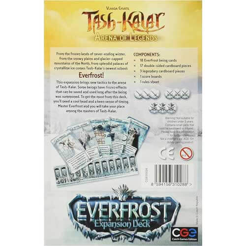 Tash-Kalar: Arena of Legends – Everfrost (Expansion) - Goblin Games