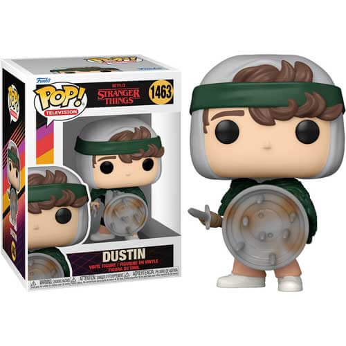 Funko Pop! Stranger Things Dustin with Shield #1463 - Goblin Games