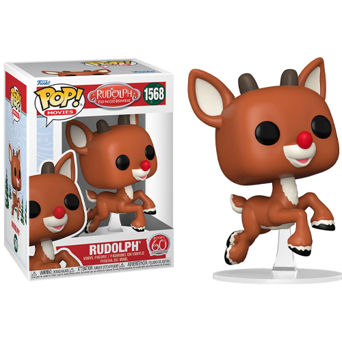 Funko Pop! Movies: Rudolph Red-Nosed Reindeer - Rudolph (Flying ) #1568 ...