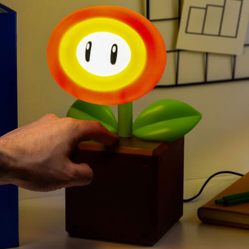 Paladone Super Mario - Fire Flower Lamp - Goblin Games